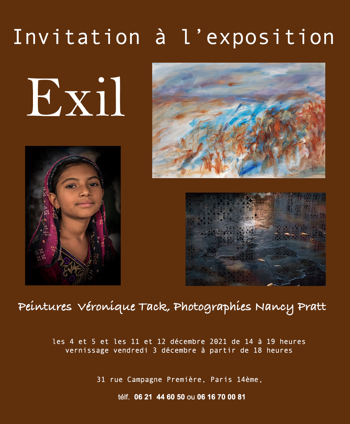 Expositions - Véronique Tack Artiste